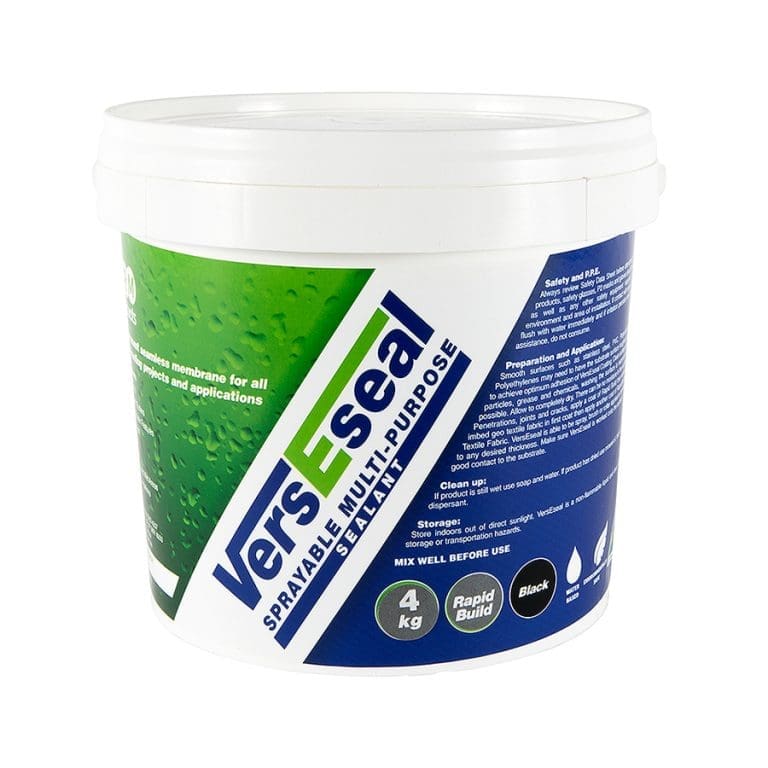 Black, non toxic liquid waterproofing membrane